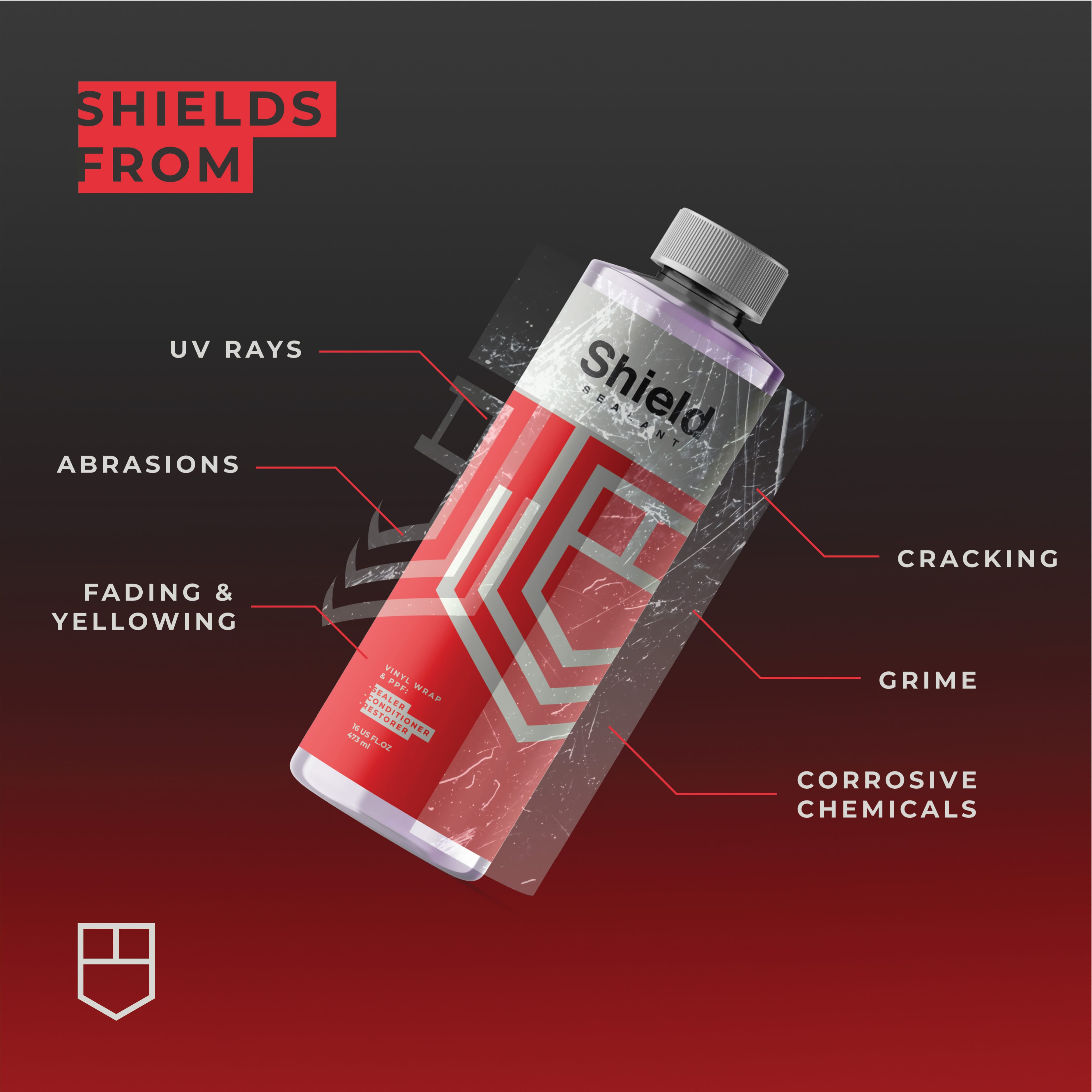 Shield Sealant - 16oz (473ml) | The VViViD Shop