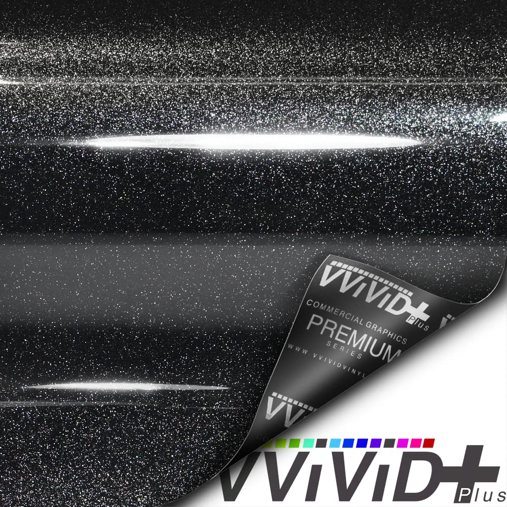 ULTRA-GLOSS® Metallic Heavy Metal Black - Glossiest vinyl wrap ever ...