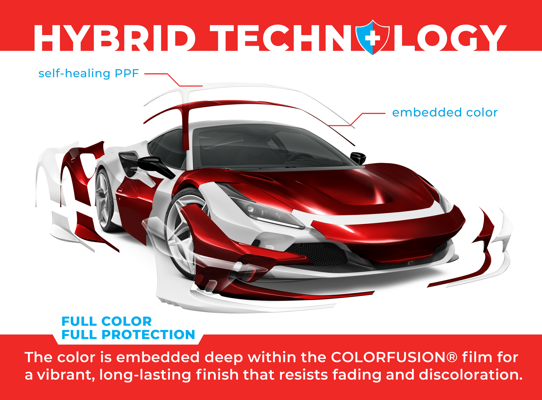 COLORFUSION® PPF - Sinister Red | The VViViD Shop