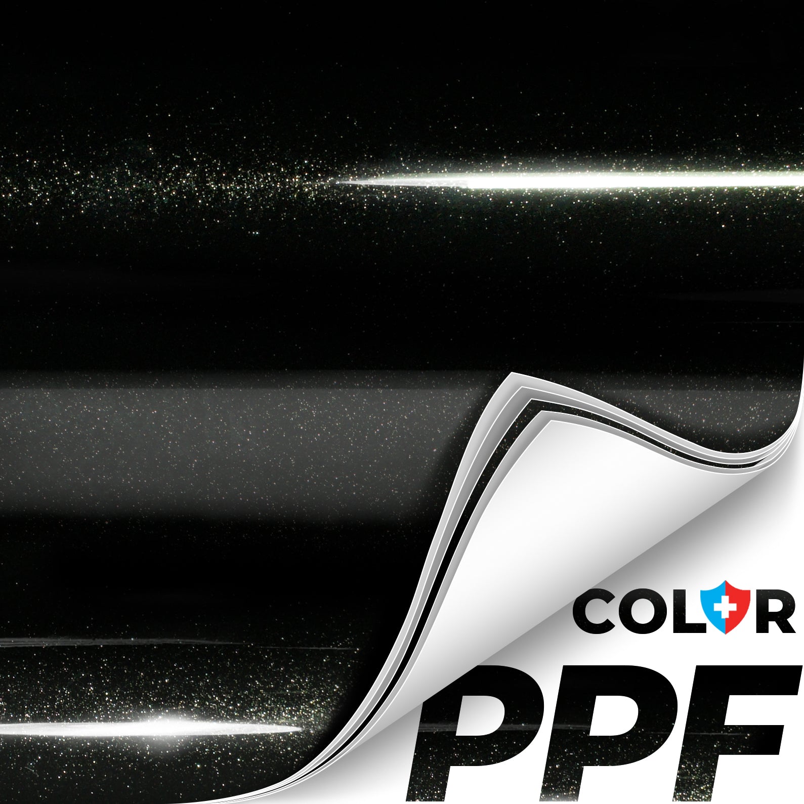 COLORFUSION® PPF - Metallic Black | The VViViD Shop
