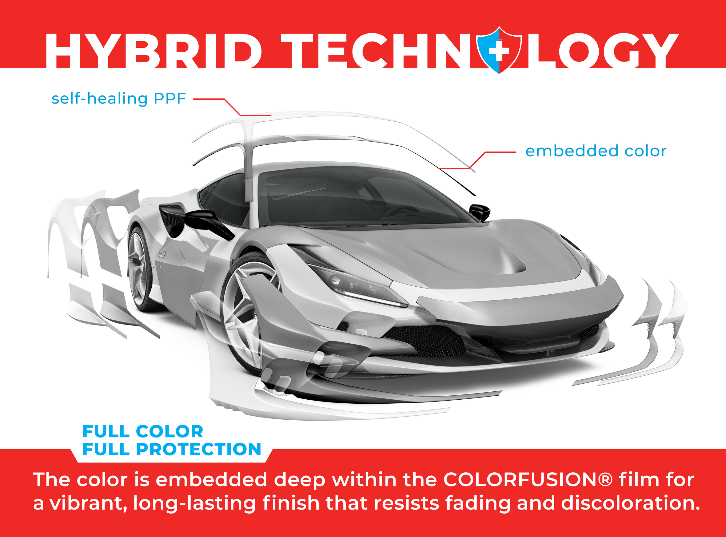 COLORFUSION® PPF - Stealth Metallic Gunmetal Grey | The VViViD Shop