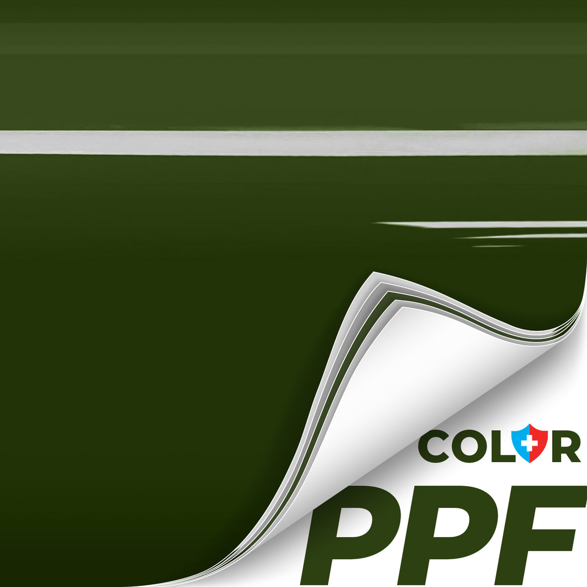 COLORFUSION® PPF - Olive Green | The VViViD Shop