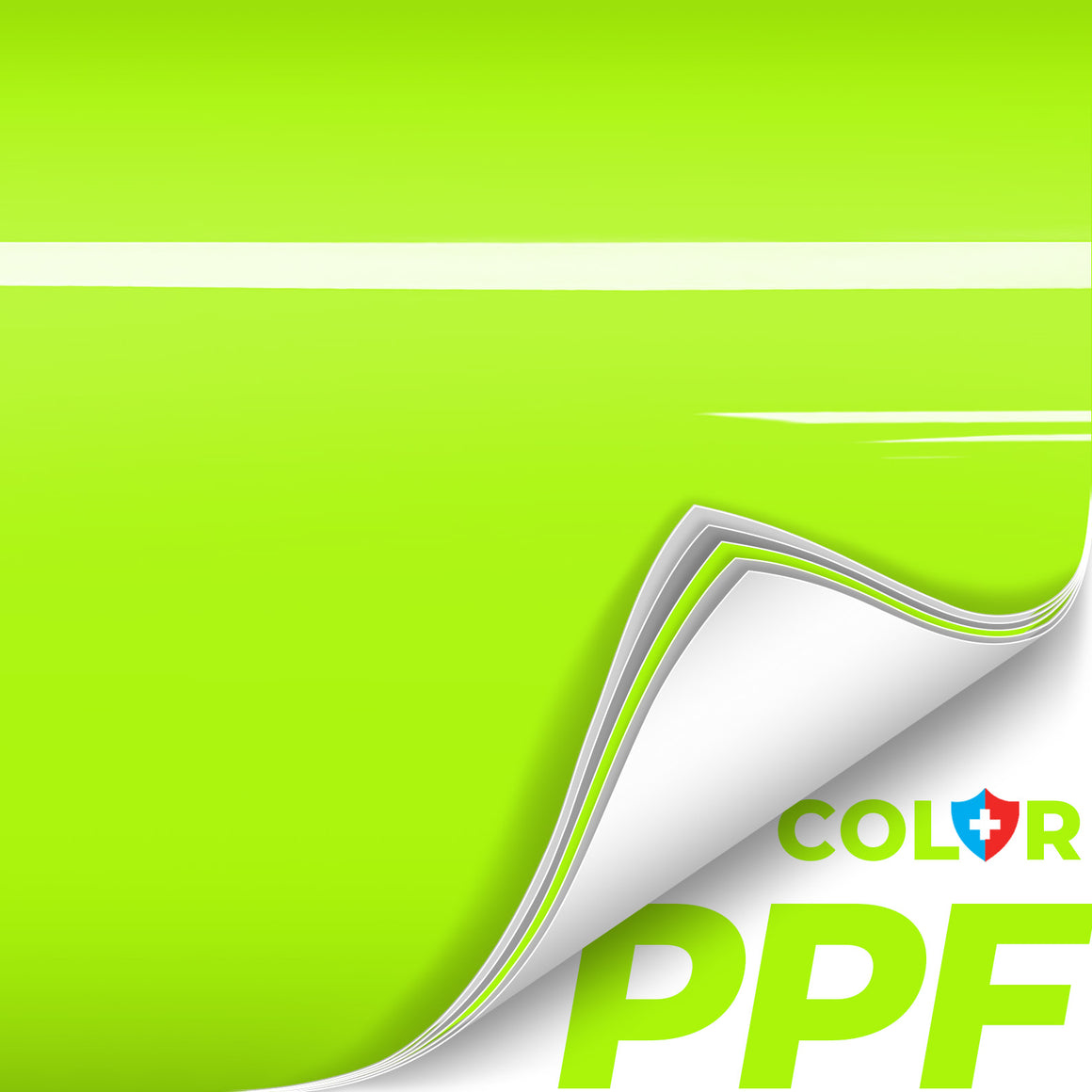 COLORFUSION® PPF - Fluorescent Apple Green | The VViViD Shop