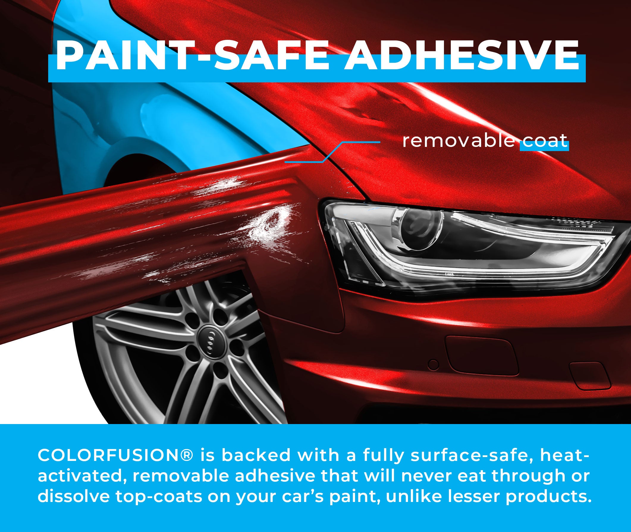 COLORFUSION® PPF - Sinister Red | The VViViD Shop