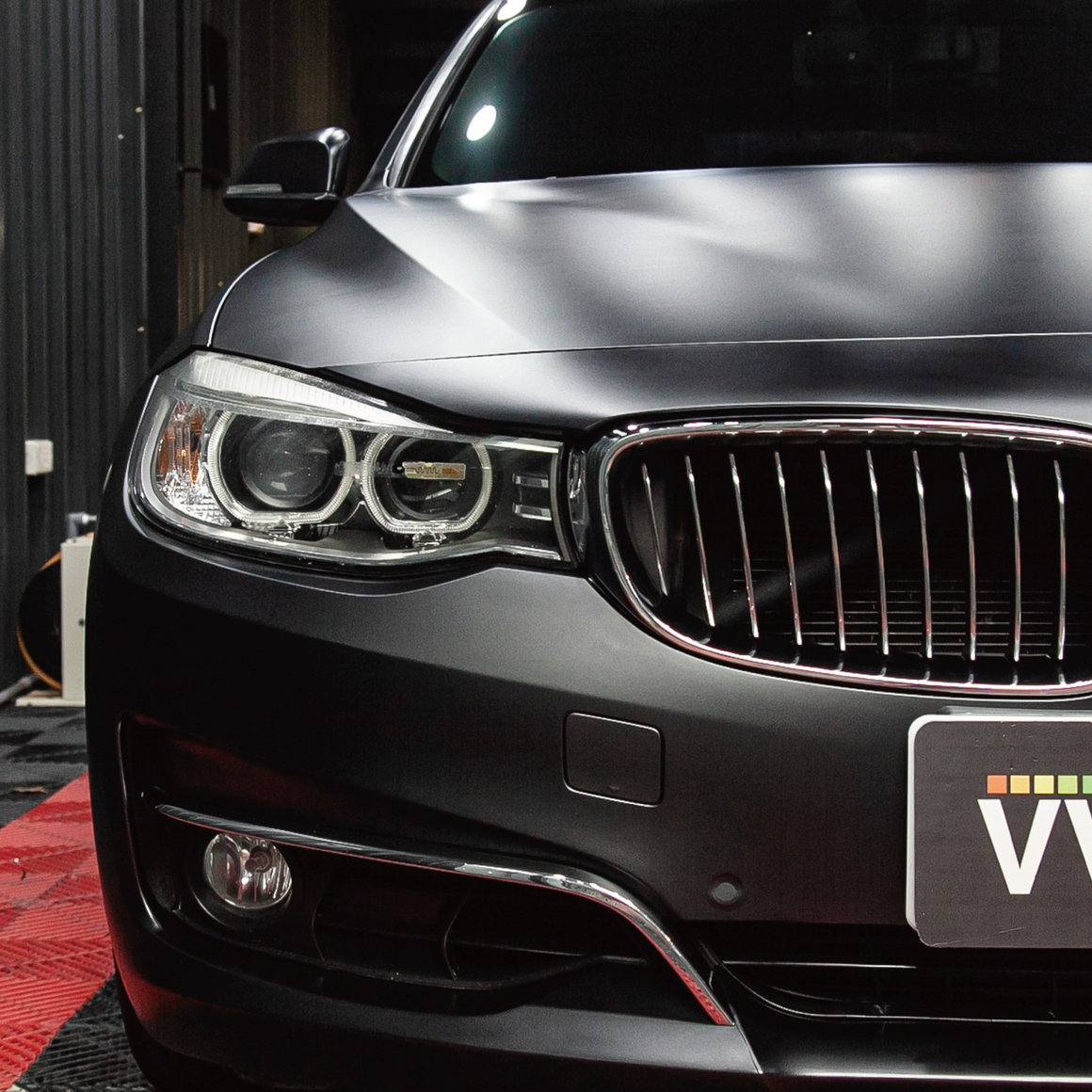 VViViD+ Matte Metallic Black (Ghost) Vinyl Wrap | The VViViD Shop