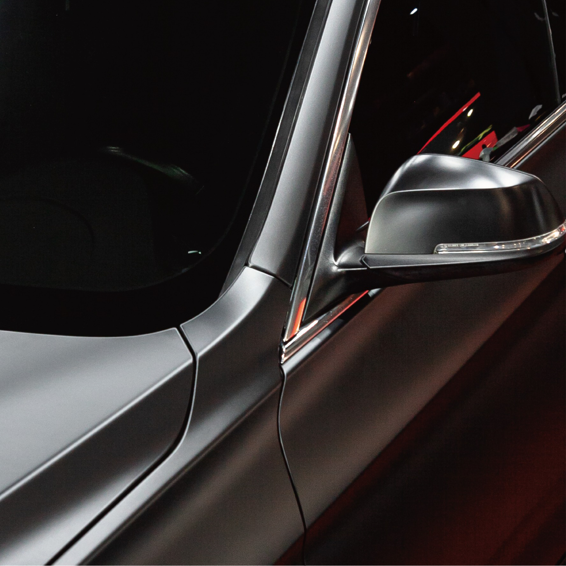 VViViD+ Matte Metallic Black (Ghost) Vinyl Wrap | The VViViD Shop