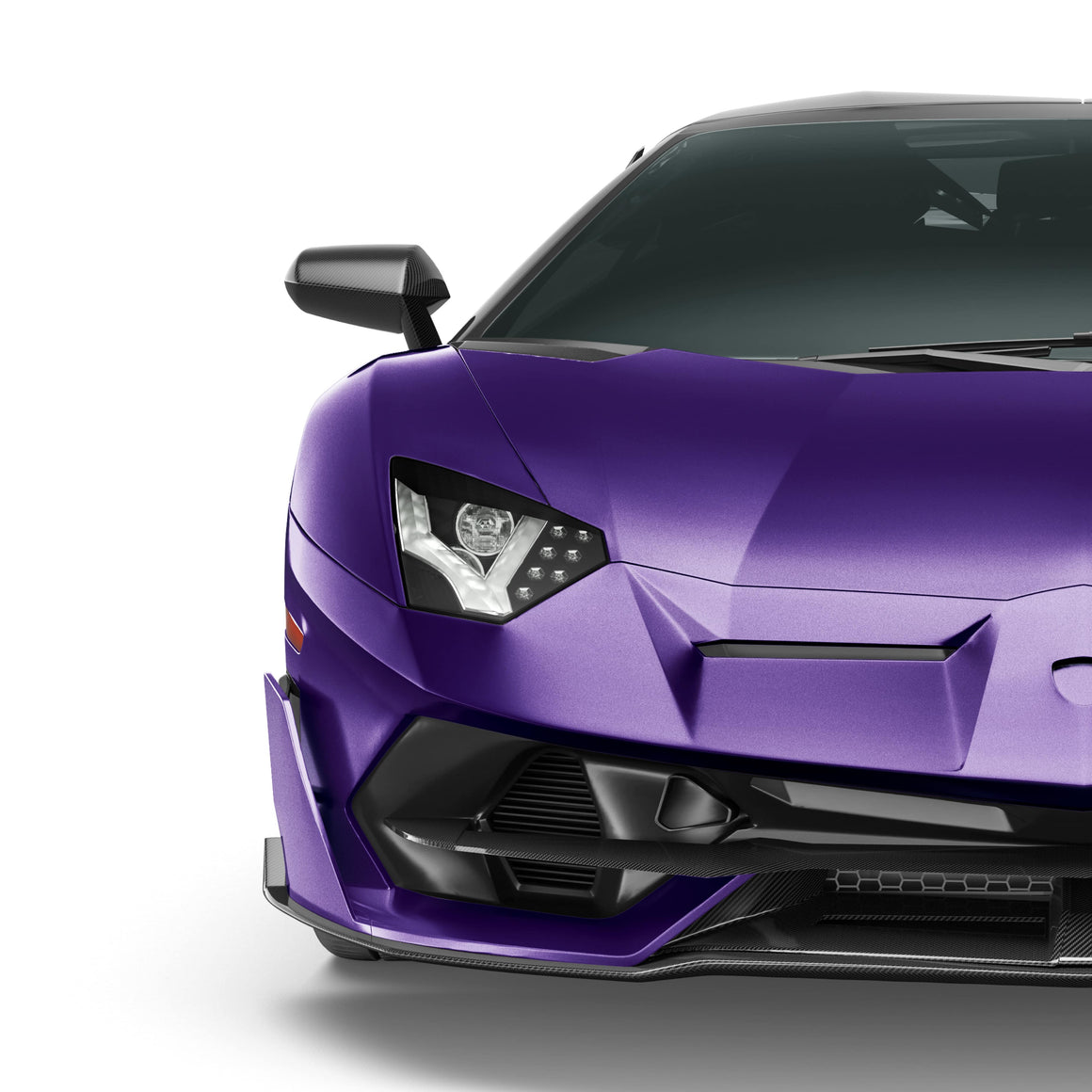 VViViD+ Matte Metallic Purple (Ghost) Vinyl Wrap | The VViViD Shop