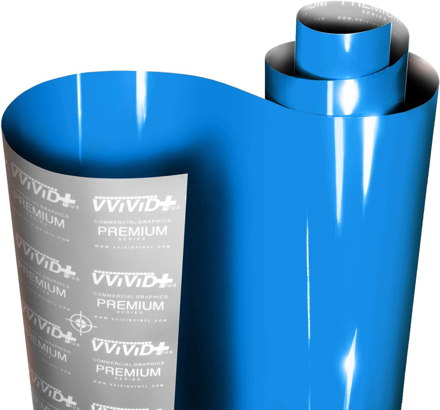 ULTRA-GLOSS® Smurf Blue - Glossiest vinyl wrap ever. | The VViViD Shop