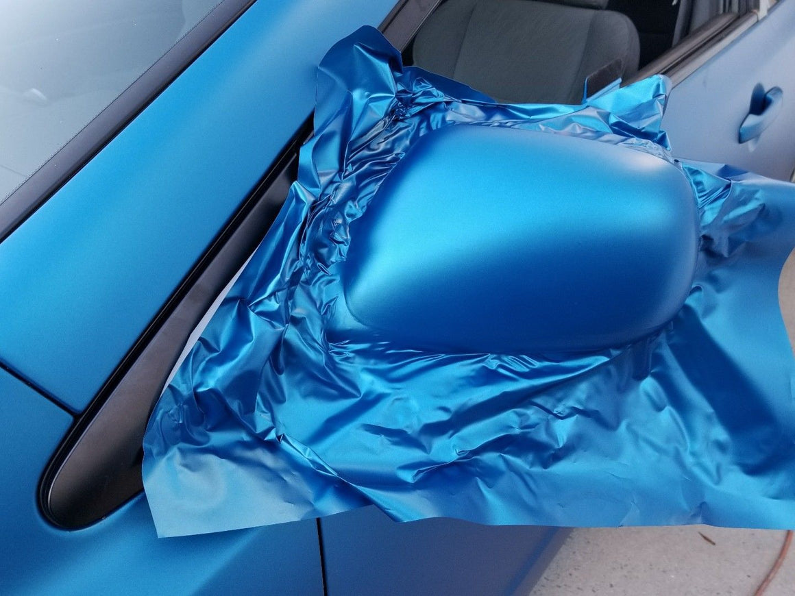 VViViD+ Matte Metallic Blue (Ghost) Vinyl Wrap | The VViViD Shop