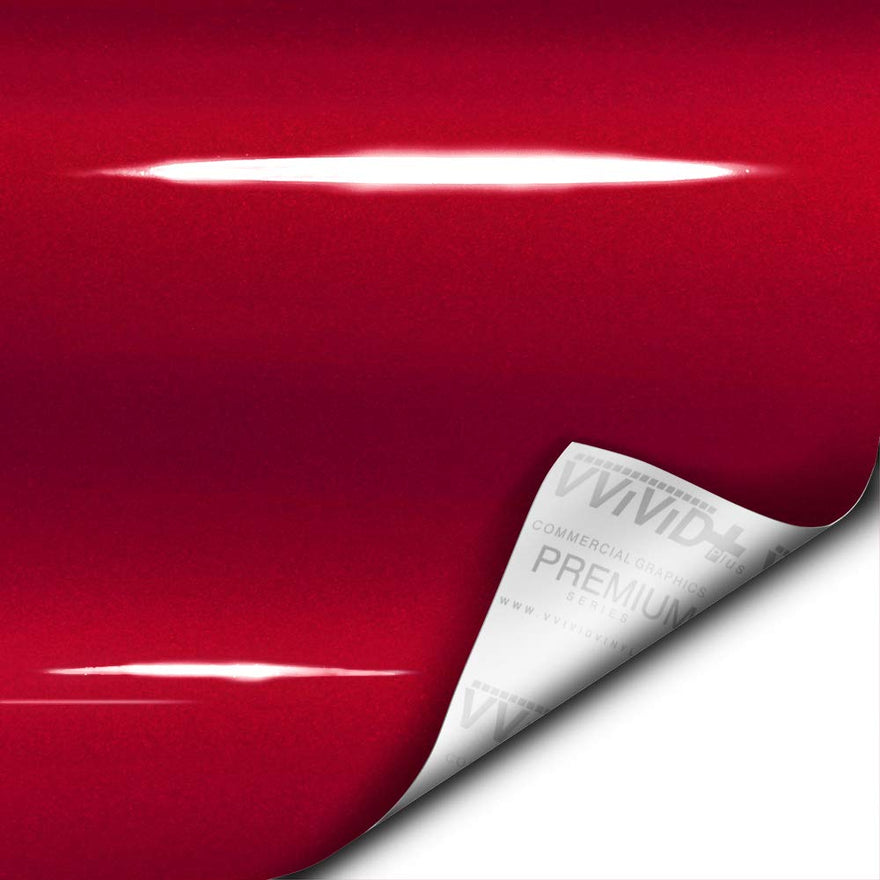ULTRA-GLOSS® Candy Red Vinyl wrap | The VViViD Shop
