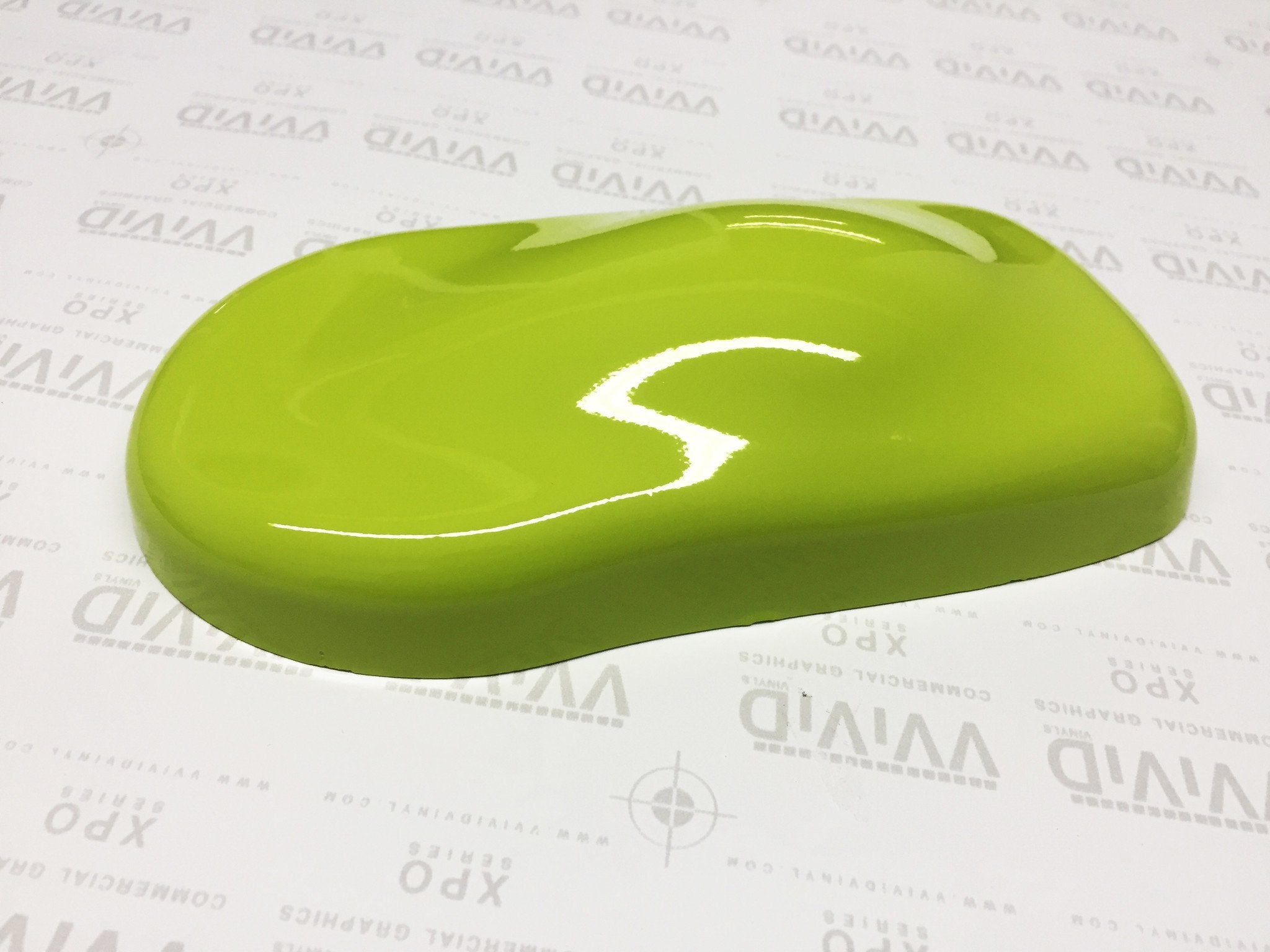 Gloss Viper Lime Green fluorescent vinyl wrap | The VViViD Shop