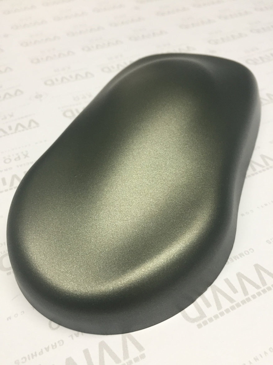VViViD+ Matte Metallic Military Green (Ghost) Vinyl Wrap for cars | The ...