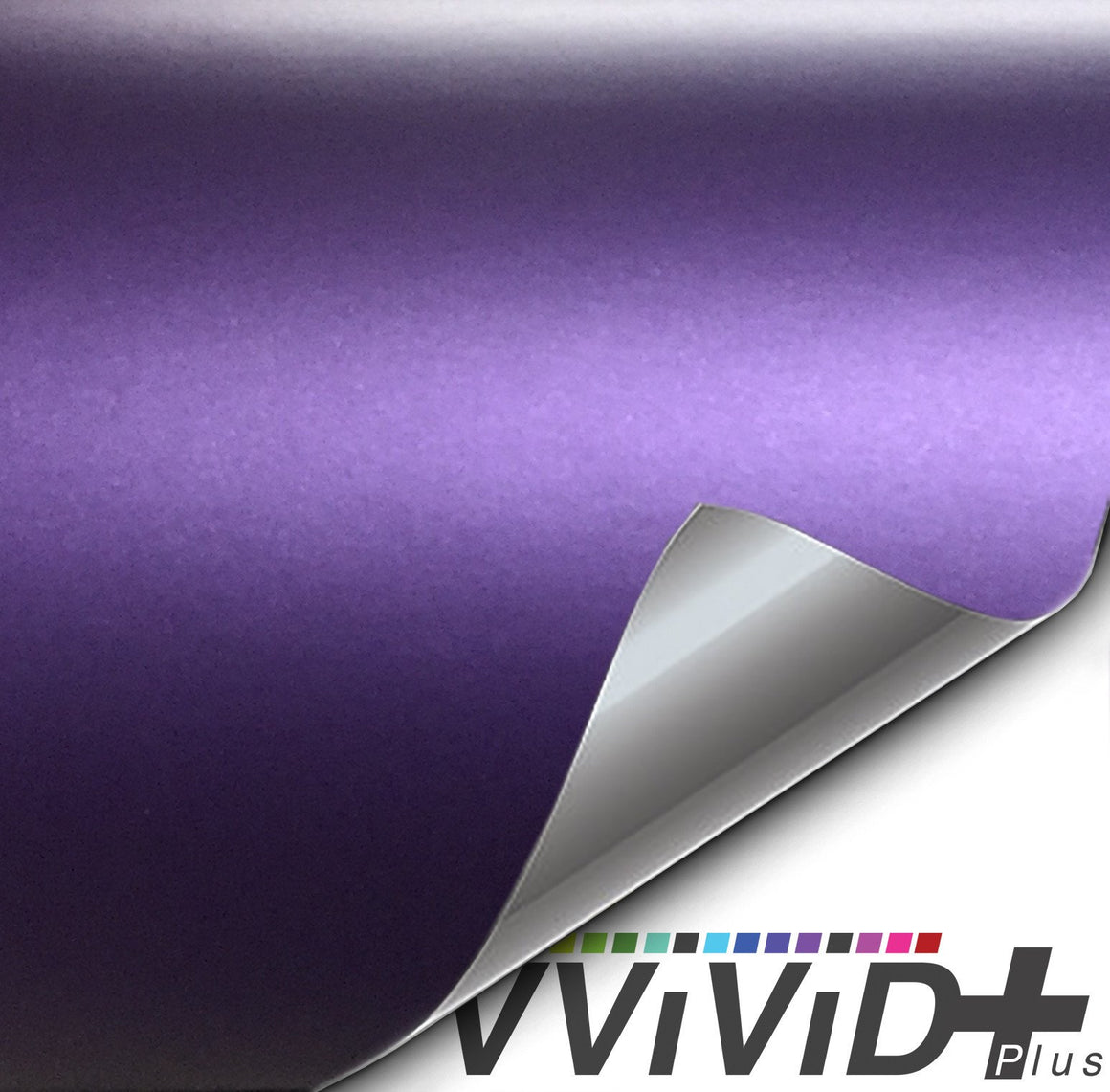 VViViD+ Matte Metallic Purple (Ghost) Vinyl Wrap | The VViViD Shop